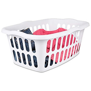 Sterilite Corp. 12459412 Rectangular Laundry Basket (colors may vary)