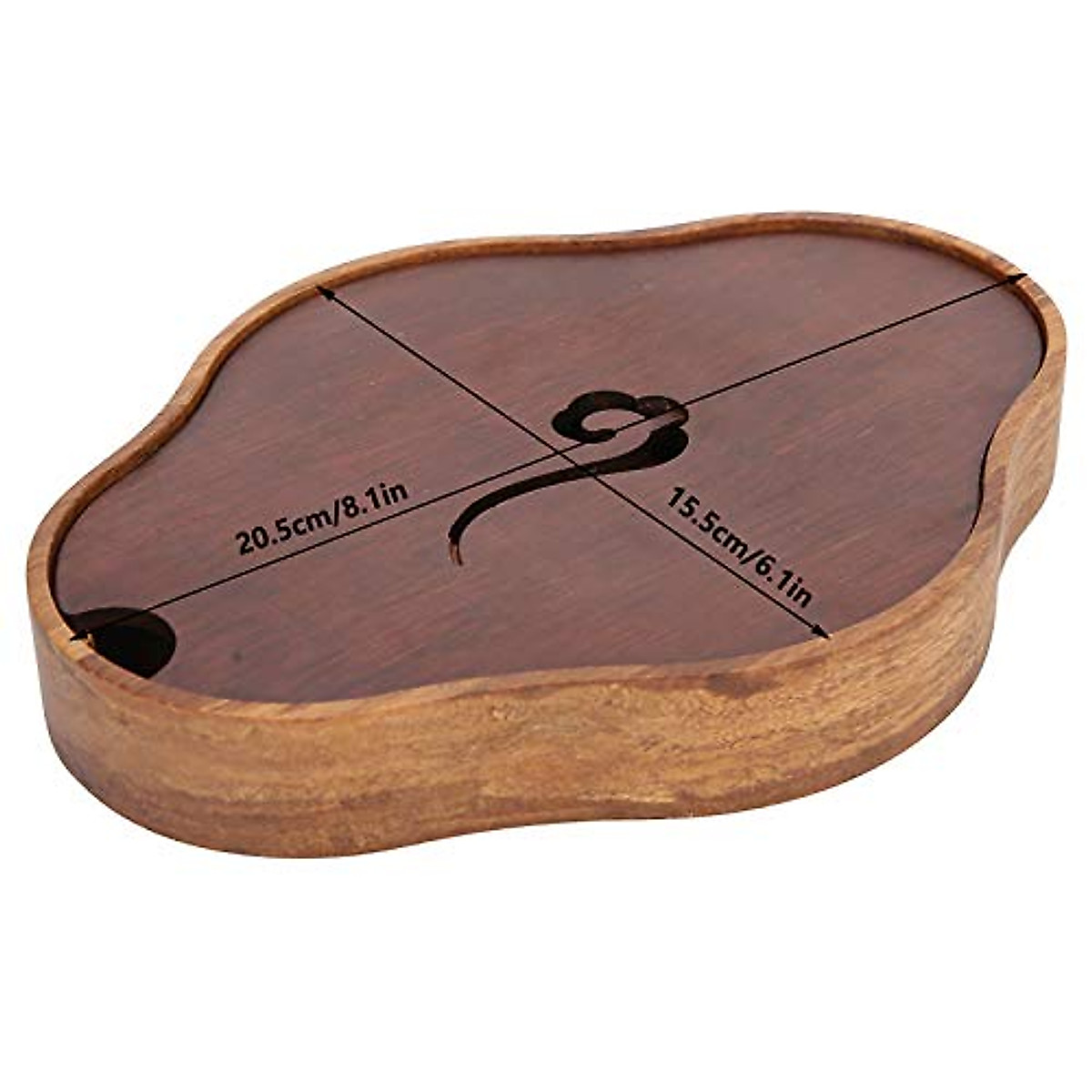 Natural Bamboo Tea Tray Chinese Style Teaboard Serving Tray Box for Kungfu Tea Set Tearoom Supplies