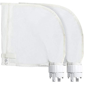 Romalon Fit Compatible with Polaris Bags All Purpose Filter Bag Replacement Parts for 360 380 Pool Cleaner Bags 2pack