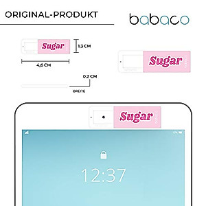 ERT GROUP Original and Officially Licensed by Babaco Webcam Cover, Pattern 90's Girl 018, Privise Sliding Camera Cover for Laptop, Computer and Tablet, Security Products