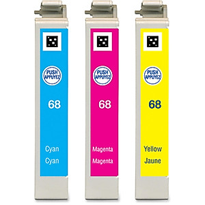 EPSON T068 DURABrite Ultra Ink Standard Capacity Color Combo Pack (T068520-S) for select Epson Stylus and WorkForce Printers
