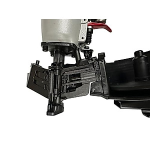 Zeluga 10-145 Pneumatic 15 Degree Coil Roofing Nailer with 120 PCS Load Capacity Coil Nailer Kit with Eye Protection and Repair Kit