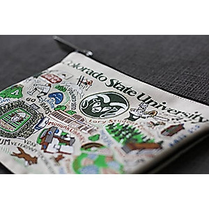 Catstudio Colorado State University Collegiate Zipper Pouch Purse | Holds Your Phone, Coins, Pencils, Makeup, Dog Treats, & Tech Tools