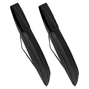 2PCS Thicken BBQ Tool Storage Bag,Portable Grill Accessory Oxford Grill Tool Carry Bag,Outdoor Picnic Cooking Tools Bag for Picnic Trip Outdoor Camping(Size:24.41 x 9.45inch)