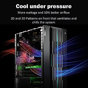 Lenovo IdeaCentre 5 Gaming Desktop, 12th Gen Intel Core i7-12700 Processor, GeForce RTX 3060, 32GB RAM, 1TB PCIe SSD + 2TB HDD, RJ45, DP, HDMI, Wired KB & Mouse, Wi-Fi 6, Windows 11 Home, Black