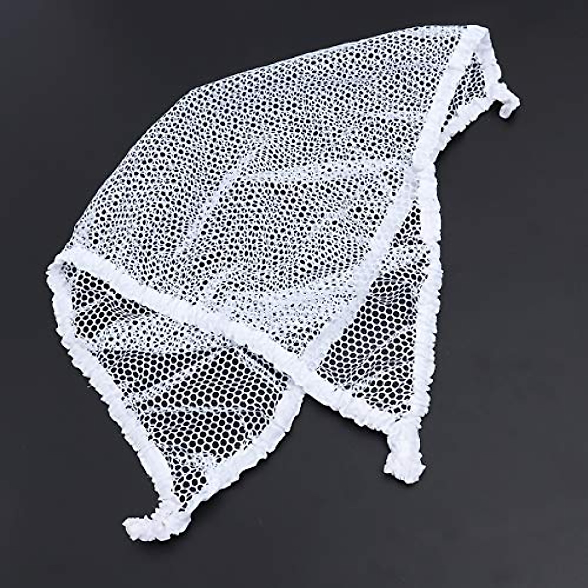 Cabilock Animal 2pcsset Elastic Corner Hammock Organizing and Removable Net for Xxcmwhite Animal Stuffed Pet with Displaying Cord Plush