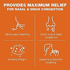 GenCare - Nasal Decongestant (10mg Tablets) Phenylephrine HCl (300 Tablets Per Bottle) | Value Pack Non Drowsy Sinus and Nasal Congestion Relief | Lower Sinus Pressure Due to Allergies or Illness