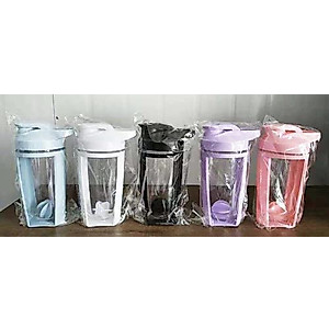 600ml BPA Free Protein Shaker Bottle (pink)