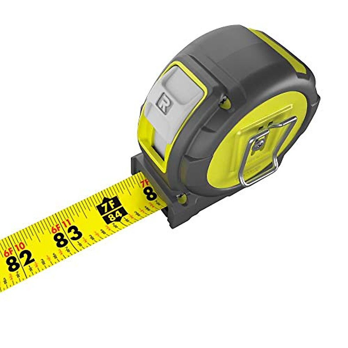 RYOBI RTM16 16 ft. Tape Measure with Overmold and Wireform Belt Clip
