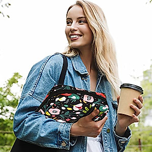 Bible Covers for Women Floral Scripture Bible Case Portable Protective Bible Carrier Bag with Handle and Zippered Back Pocket Bookmark for Women Girls Outdoor Study Accessories