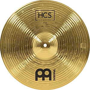 Meinl Percussion HCS 14" Crash Cymbal for Drum Set — Made in Germany — Traditional Medium Brass, 2-Year Warranty, (HCS14C)