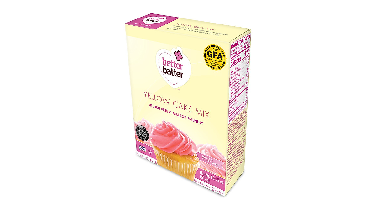 Delicious Gluten Free Yellow Cake Mix | Better Batter