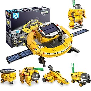 Solar Robot Stem Projects For Kids Ages 8-12 10-14 Space Toys Science Robotic Kit Experiment Kid Robot Model Engineering For Teen Building Gift Ideas For Girls Boys Toys 8 9 10 11 12 13 14 Year Old Up