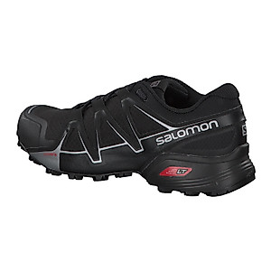 Salomon Men's Speedcross Vario 2 Trail Running Shoe, Black, 8 M US