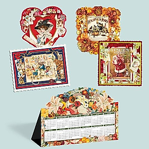 Cynthia Hart's Victoriana Wall Calendar 2024: For the Modern Day Lover of Victorian Homes and Images, Scrapbooker, or Aesthete