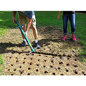ProPlugger 5-in-1 Lawn and Garden Tool, Bulb Planter, Weeder or Weeding Tool, Sod Plugger, Annual Planter, Soil Test Probe