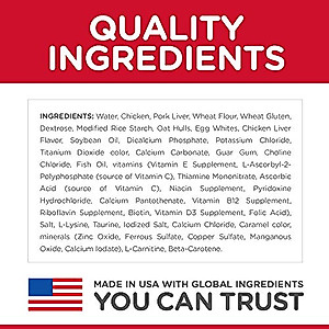 Hill's Science Diet Wet Cat Food, Adult 7+ for Senior Cats, Chunks & Gravy Tender Chicken Recipe, 5 oz. Cans, 24-Pack