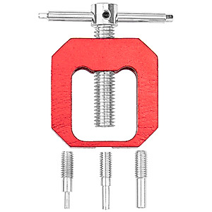 ShareGoo RC Motor Gear Puller Remover Universal Pinion Gear Tooth Extractor Tool Compatible with HSP HPI Traxxas RC4WD Axial Redcat 1/8 1/10 RC Car Truck (Red)