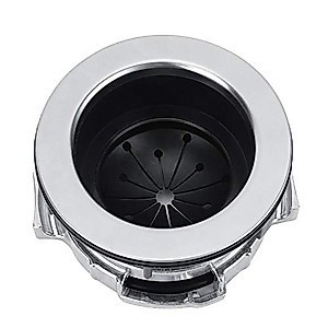 Fdit Food Waste Disposer Mount Garbage Disposal Sink Flange Kit Rubber Garbage Disposal Flange Drain Lock Nut Universal Garbage Disposal Replacement Accessories for Waste King Whirlaway Bonecrusher