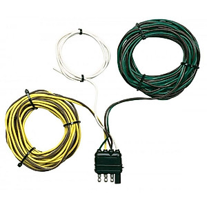 Hopkins 48265 30' 4 Wire Flat Trailer Side Y-Harness Connector