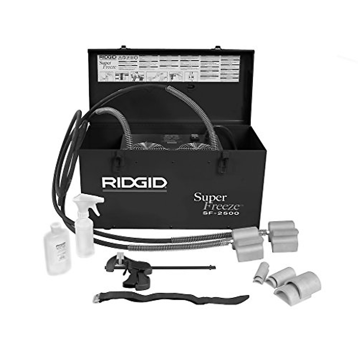 RIDGID 68967 Model SF-2500 SuperFreeze Pipe Freezer, Pipe Freezing Kit