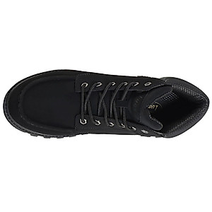 Lugz Men's Warsaw Classic Moc Toe Chukka Fashion Boot, Black, 10.5, D