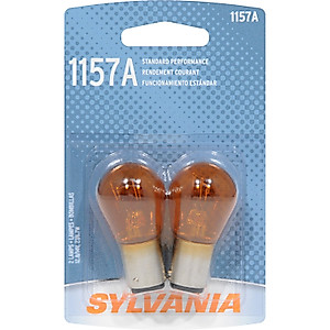 SYLVANIA 1157A Basic Miniature Bulb, (Contains 2 Bulbs)