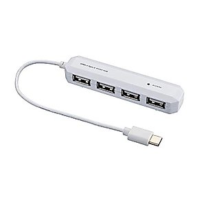 Digio2 USB 2.0 Type-C 4-Port Hub White Z4120
