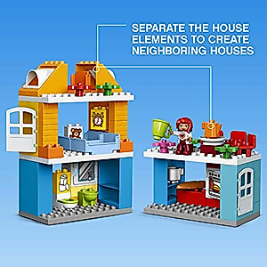 LEGO DUPLO My Town Family House 10835 Building Block Toys for Toddlers (69 Pieces)