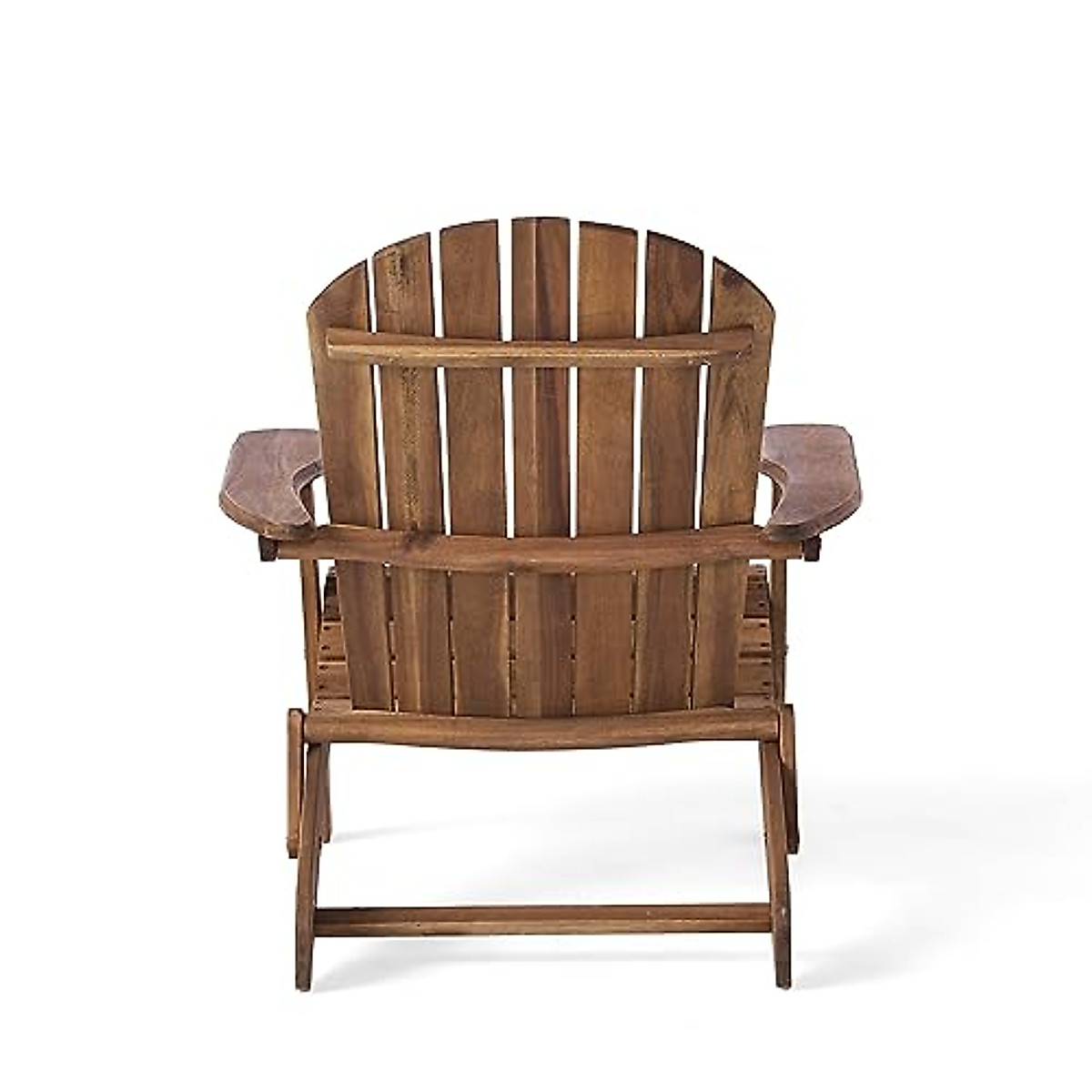Christopher Knight Home Hanlee Folding Wood Adirondack Chair, Natural Stained Twin