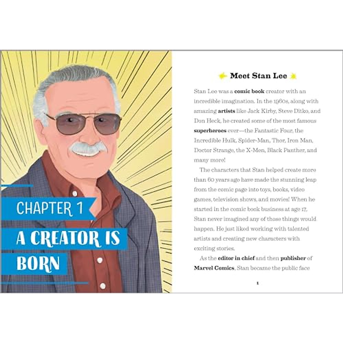 The Story of Stan Lee: An Inspiring Biography for Young Readers (The Story of Biographies)