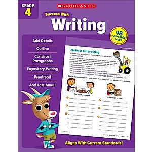 Scholastic Success with Writing Grade 4 Workbook