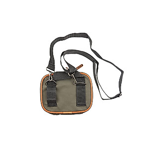 XCH Fishing Tackle Storage and Carrying Pouch, Padded Shoulder Strap, Durable Waterproof Material