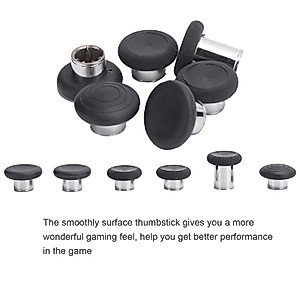 wendeekun Controller Replacement Part, Game Controller Button Paddles Set Gamepad Thumbsticks for Xbox ONE Elite Series 2
