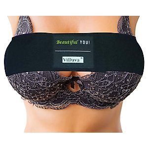 ViDava Breast Implant Stabilizer Band, Post Surgery Augmentation and Reduction Strap, High Impact Support Band, Soft Breathable Fabric, One Size Fits Most