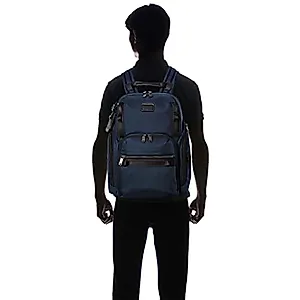 TUMI Alpha Bravo Search Backpack - Laptop Backpack for Men & Women - Versatile Backpack for Work & School - Travel Backpack Made with Durable Material - Navy Blue