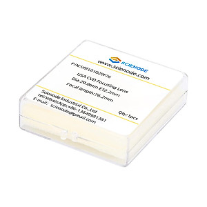 SCIENODE CO2 Laser Lens 20mm - USA CVD ZnSe Focus Lens FL 50.8mm for Laser Engraver Cutter Engraving Cutting Machine