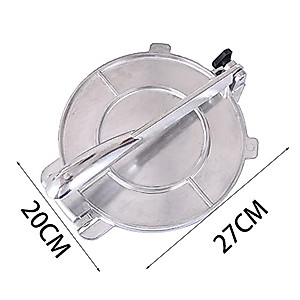 Pancake maker,tortilla press, cast aluminum pancake maker, prensa para tortillas, 8 inch pancake maker for homemade pancakes, making crepes