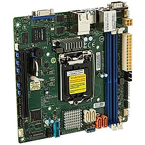 SuperMicro MBD-X11SCL-IF-O X11SCL-IF - Motherboard - Mini ITX - LGA1151 Socket - C242 - USB 3.1 Gen 1-2 x Gigabit LAN - onboard Graphics