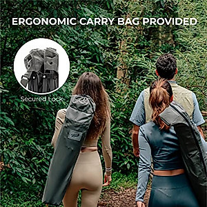 Camphor Designs Heavy Duty Portable Folding Camping Chair for Adults with Comfy Padded Backrest | for Outdoor & Sports, Backpacking, Beach, Lawn, Hunting, Tailgating, Fishing | Supports 400 Lbs