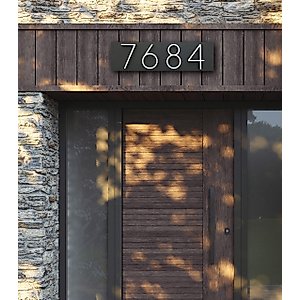 House Numbers | Address number available in Vertical and Horizontal mode | Address number | House address plaque | Personalized gift | Address sign | Modern house numbers | address sign