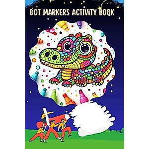 Toddler dot marker activity book:: Dot Marker activity books for kids, dot marker coloring books , Tracing and Coloring book, Preschool kindergarten activities