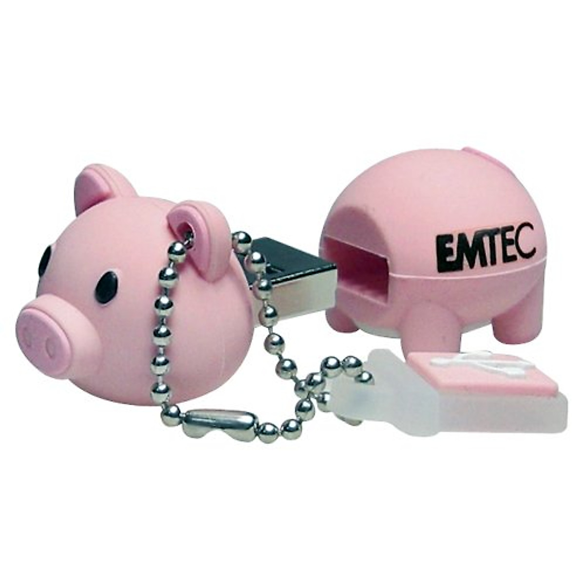 EMTEC Animal Series 4 GB USB 2.0 Flash Drive, Pig
