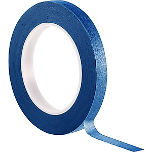 Chuangdi 1/2 Inch Width x 55 Yards Multi-use Painter's Tape, Masking Tape Drafting Tape Scrapbooking Tape (Blue,12 mm)