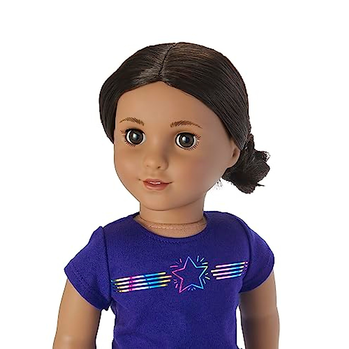American Girl Girl of The Year Kavi Sharma 18-inch Doll Shining Star Pajamas Featuring 4 Pieces for Ages 8+