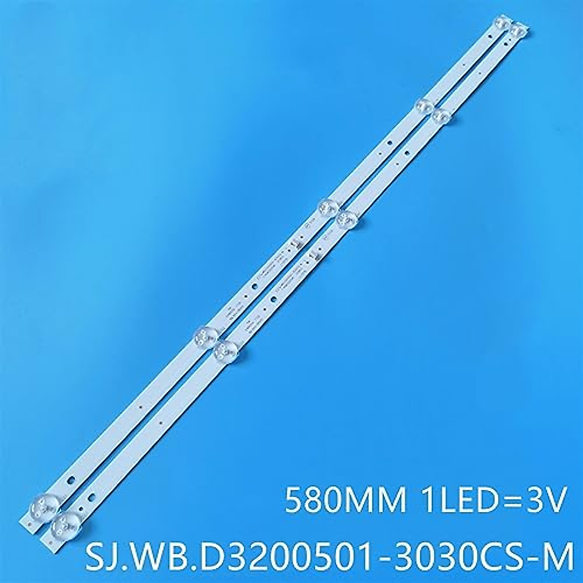 HABITZ TV Backlight Strip SJ.WB.D3200501-3030CS-M Erisson 32LED18T2 Fusion FLTV-32B100 FLTV-32B100T Harper 32R470T 32R660T F32-01 2x5