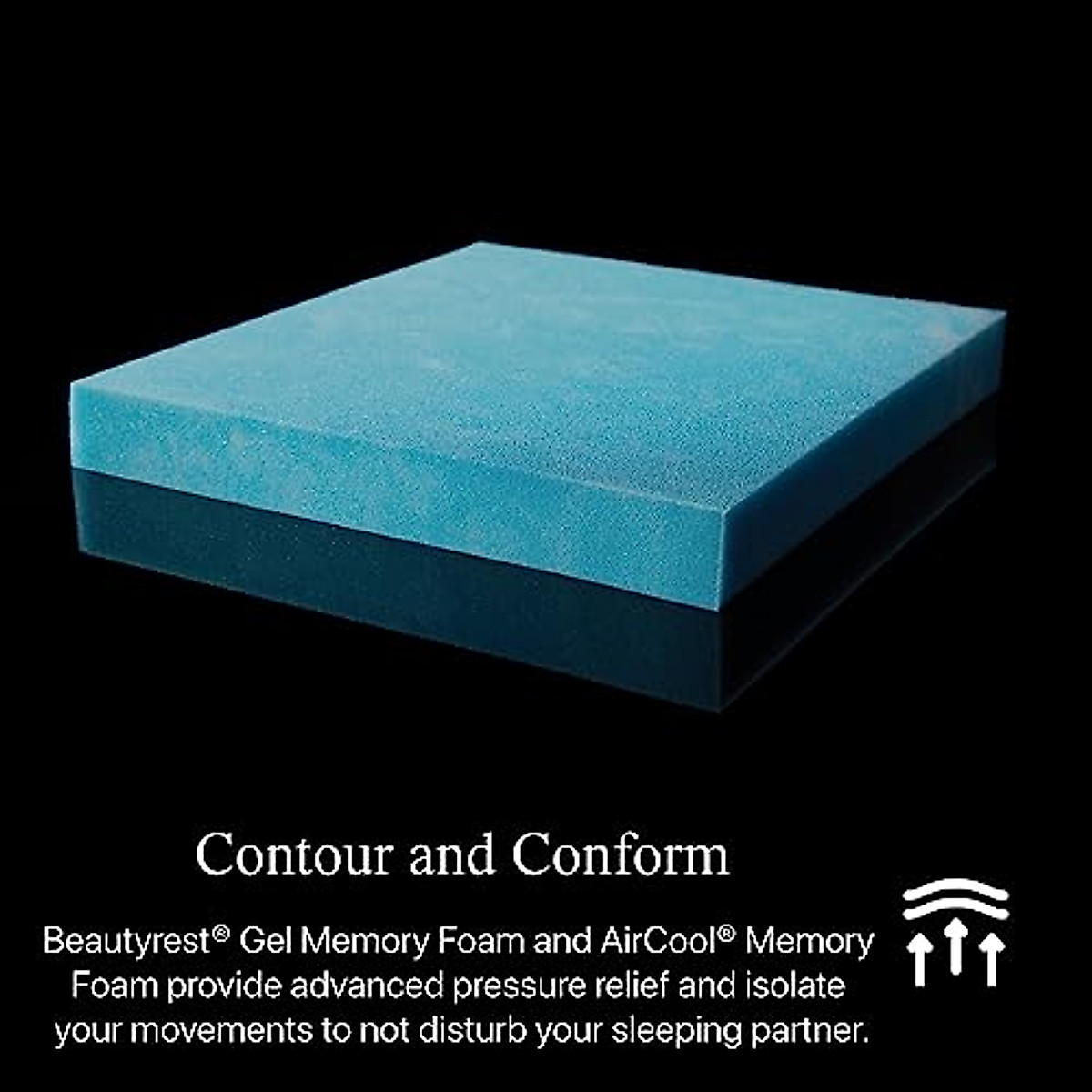 Beautyrest Black L-Class 13.5” Medium Cal King Mattress, Cooling Technology, Supportive, CertiPUR-US, 100-Night Sleep Trial, 10-Year Limited Warranty