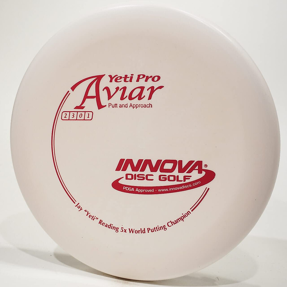 Innova Aviar (Yeti Pro) Putter & Approach Golf Disc, Pick Weight/Color [Stamp & Exact Color May Vary] Blue 170-172 Grams