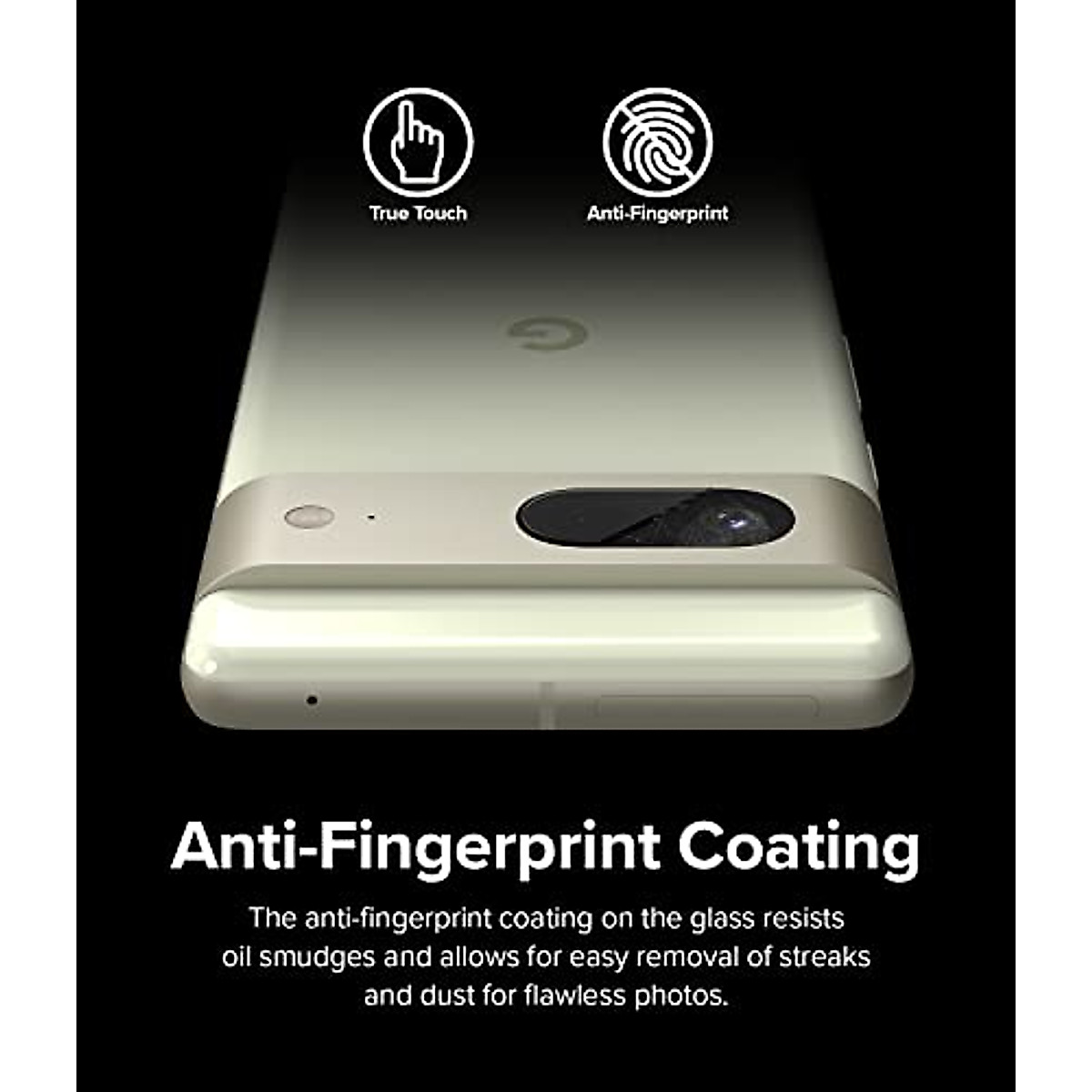 Ringke Camera Glass [3 Pack/Multi-Layer Protection] Compatible with Google Pixel 7 Camera Lens Protector, Tempered Glass Camera Cover