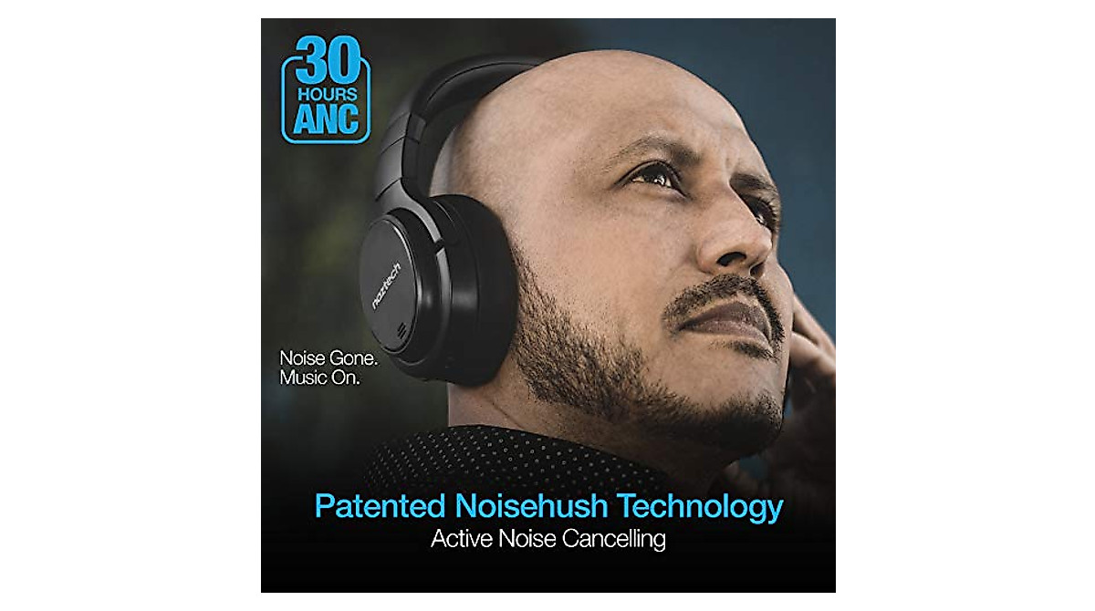 Naztech Driver ANC 1000 Wireless Headphones with Noise Cancelling | Up ...